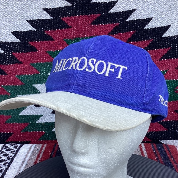 Microsoft | Accessories | Vintage Microsoft Troon Adjustable Hat By ...